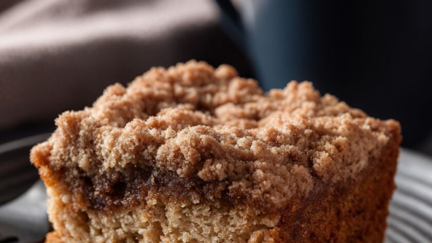 Low Fat Coffee Cake | Well Cooked Meal