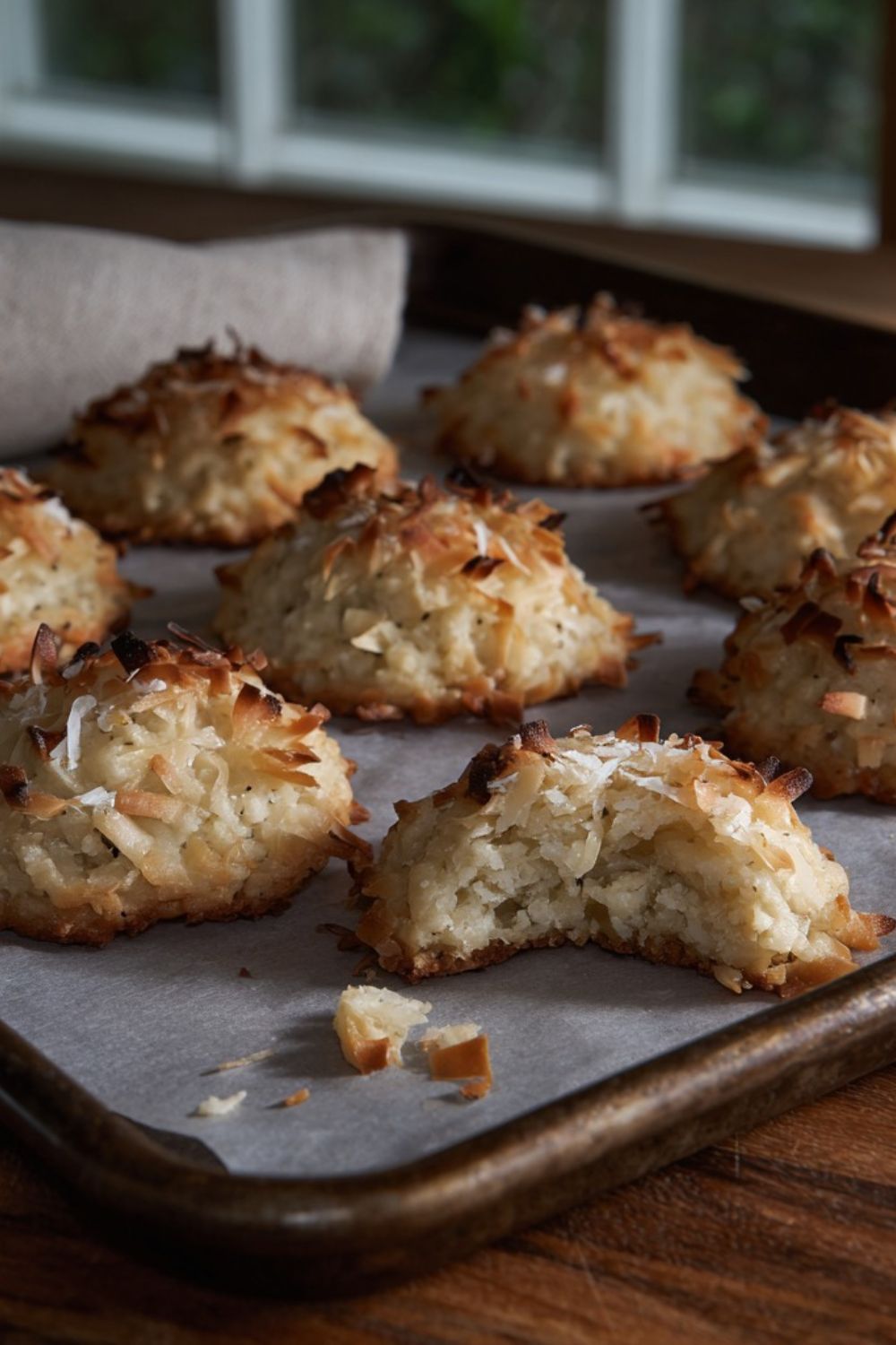 Low Fat Coconut Cookies | Well Cooked Meal