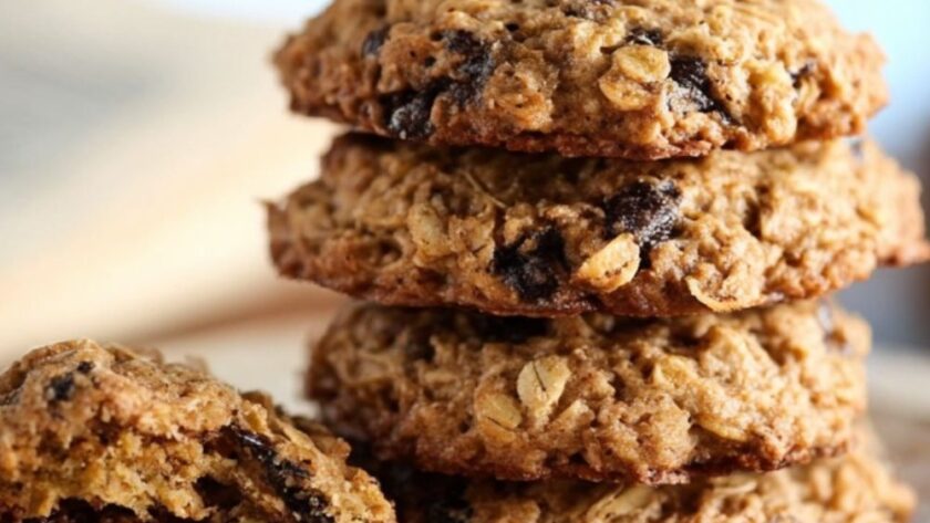 Low Fat Oatmeal Cookies | Well Cooked Meal
