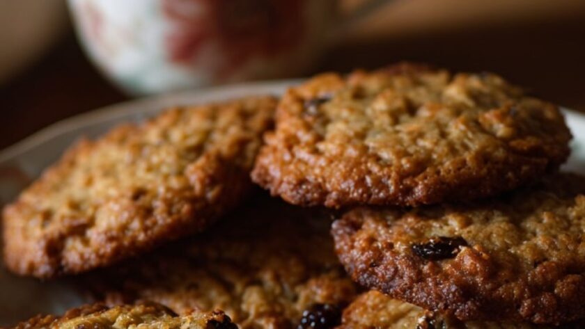 Low Fat Oatmeal Raisin Cookies | Well Cooked Meal