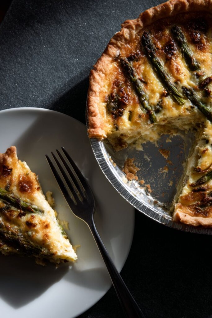 Low Fat Asparagus Quiche Recipe | Well Cooked Meal