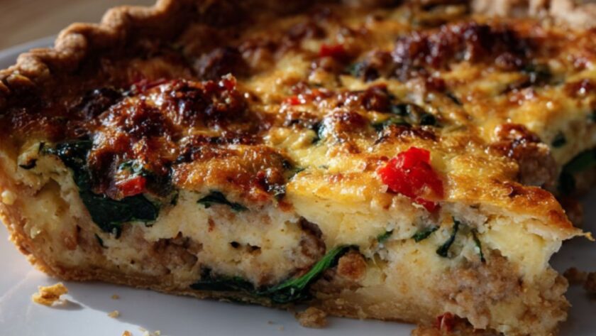 Low Fat Breakfast Quiche Recipe | Well Cooked Meal