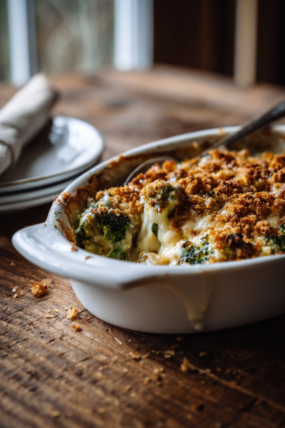 Low-Fat Chicken Broccoli Casserole Recipe | Well Cooked Meal