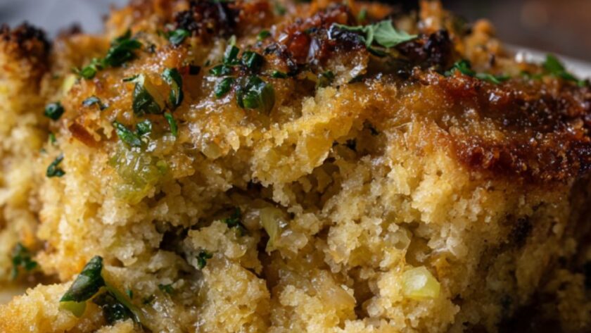 Low-Fat Cornbread Dressing (Stuffing) Recipe | Well Cooked Meal