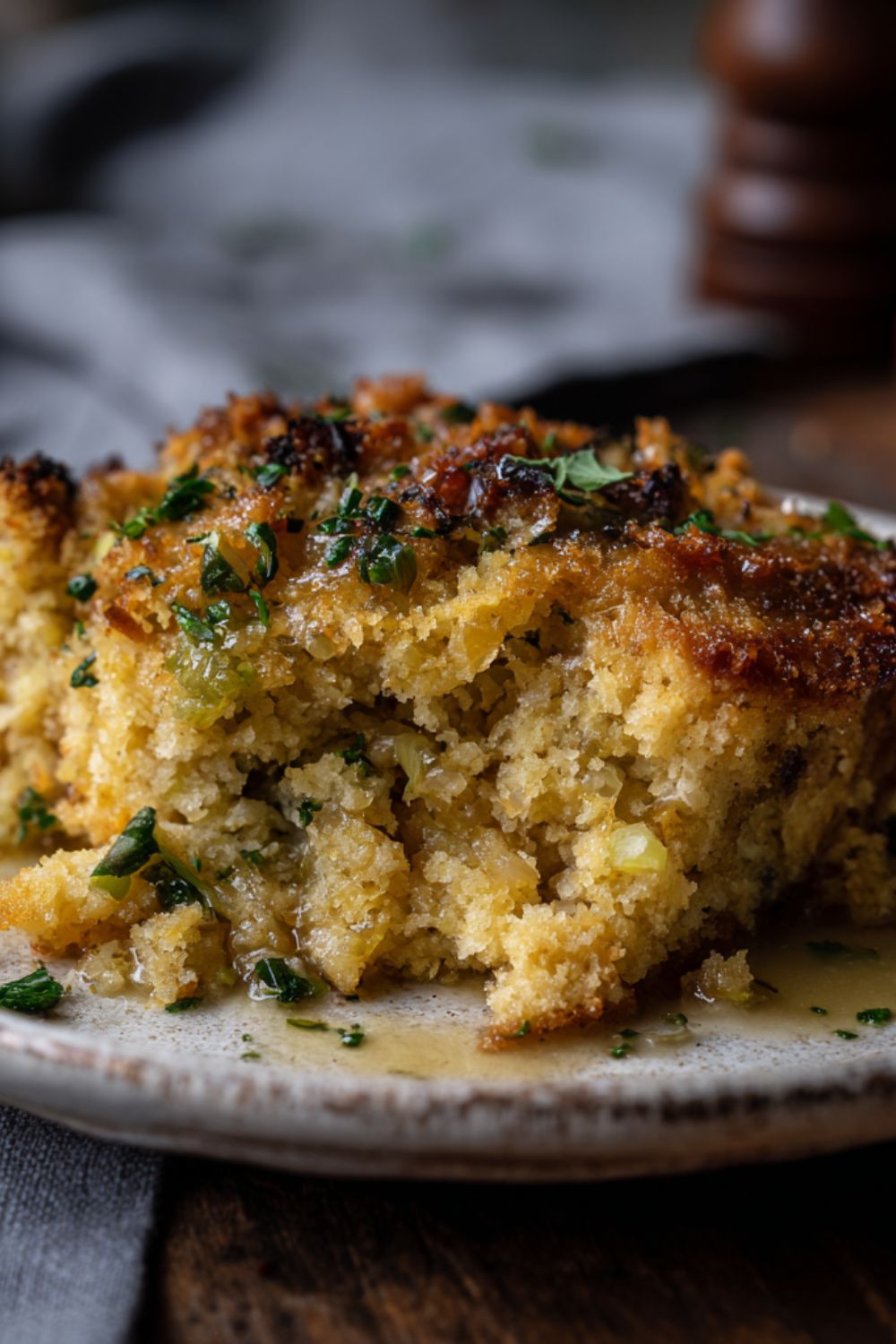 Low-Fat Cornbread Dressing (Stuffing) Recipe | Well Cooked Meal