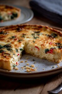 Low-Fat Egg White Quiche Recipe | Well Cooked Meal