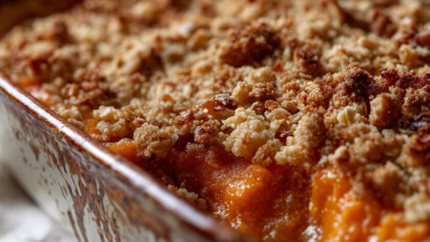 Low-Fat Sweet Potato Casserole Recipe | Well Cooked Meal
