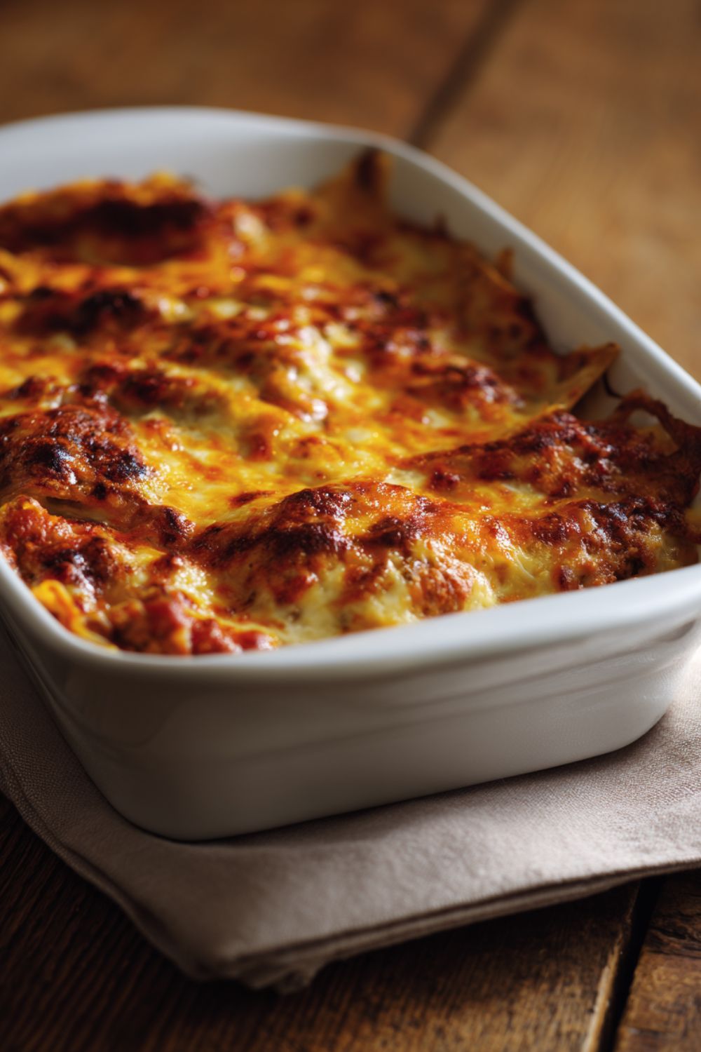 Low-Fat Taco Casserole Recipe | Well Cooked Meal