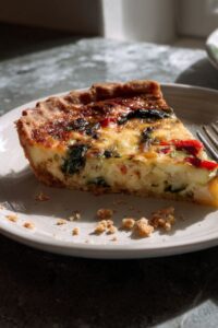 Low-Fat Vegetable Quiche Recipe | Well Cooked Meal