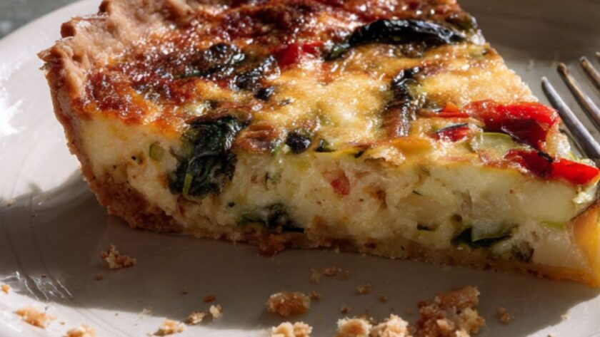 Low-Fat Vegetable Quiche Recipe | Well Cooked Meal