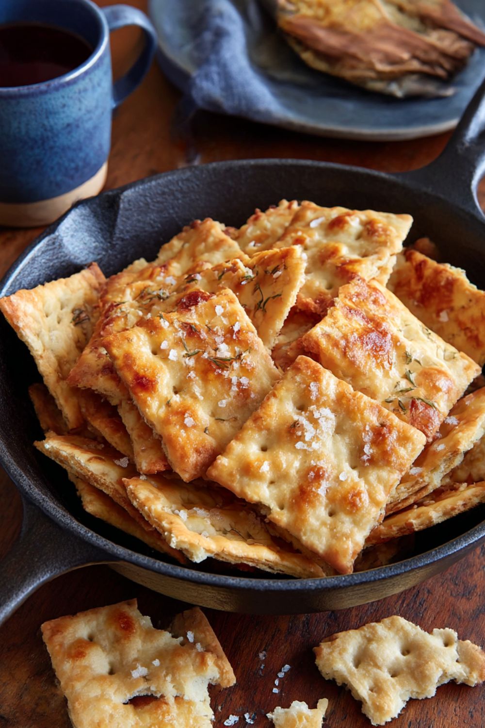 Toasted Saltine Crackers Recipe | Well Cooked Meal