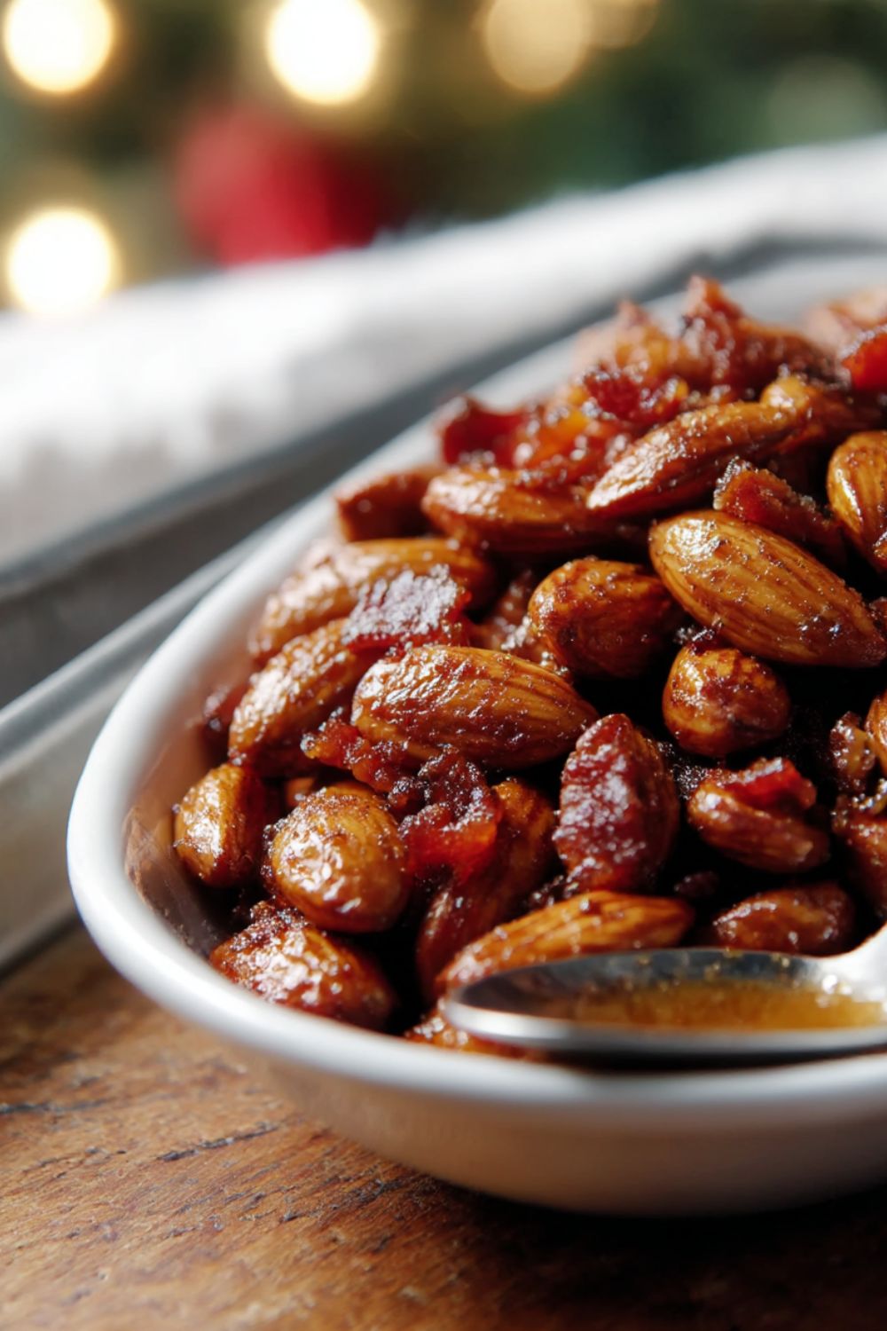 Sweet Spicy Smokey Roasted Almonds Recipe | Well Cooked Meal